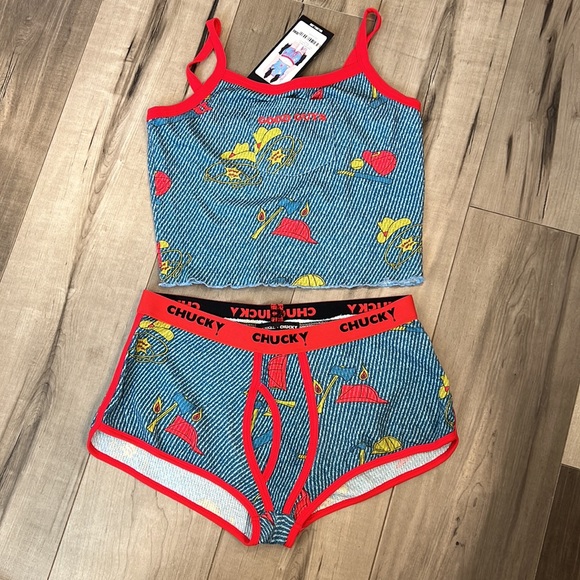 Dolls Kill | Intimates & Sleepwear | Dollskill Chucky Pajama Set | Poshmark